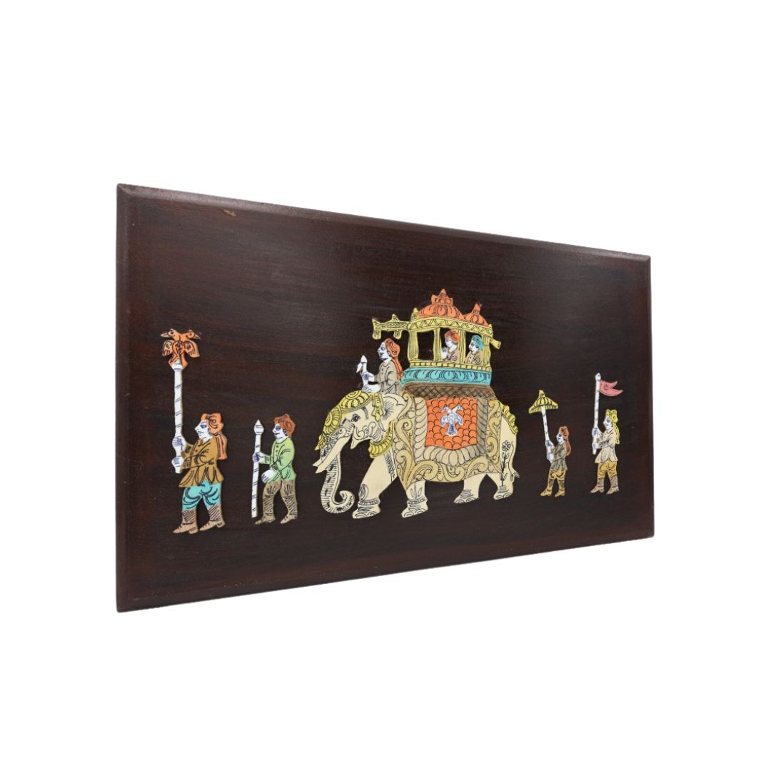3D Dasara Procession Wall Decor - 45cm – Natriel