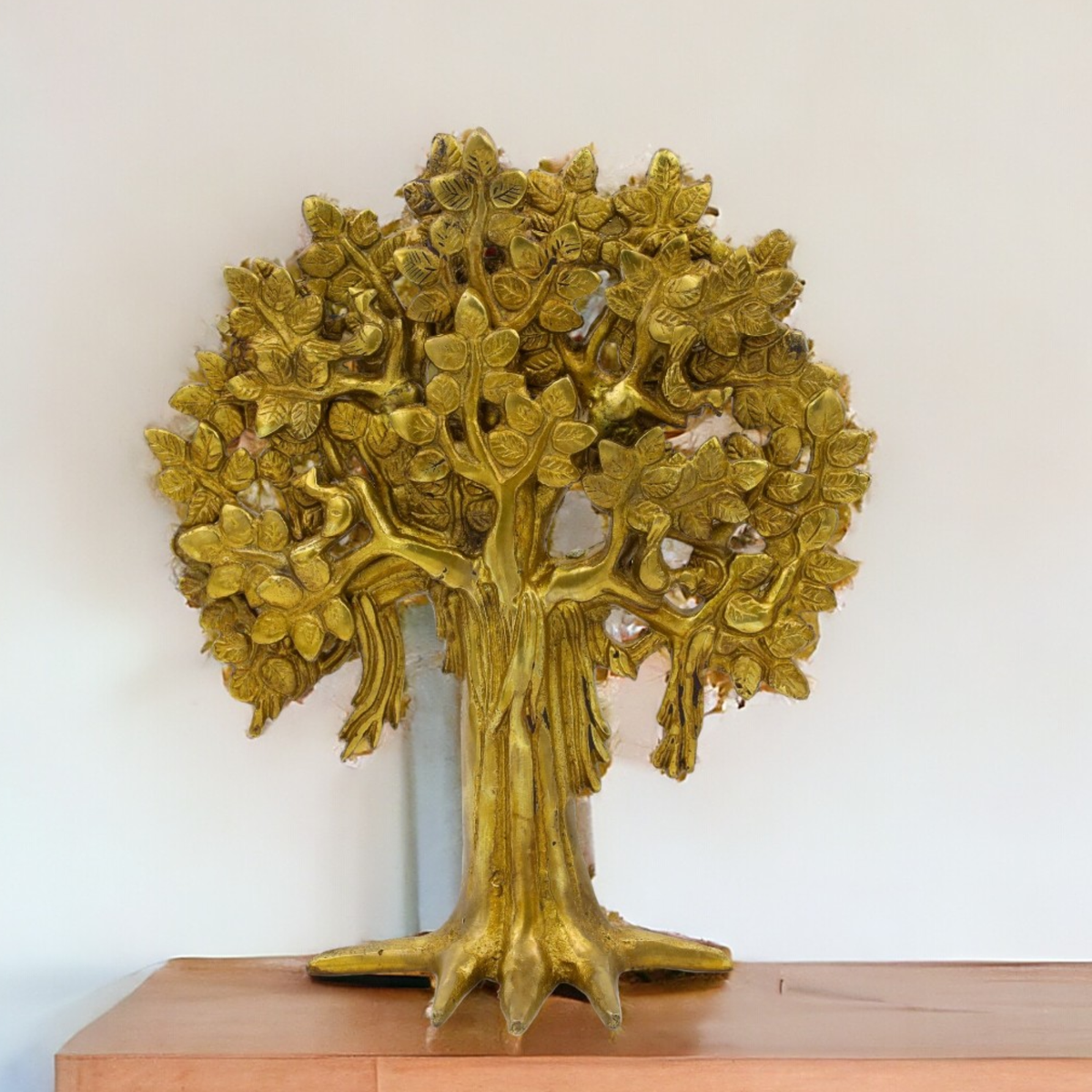 Brass Kalpavriksha Tree Showpiece Trees of Life | Gift for Good Luck ...