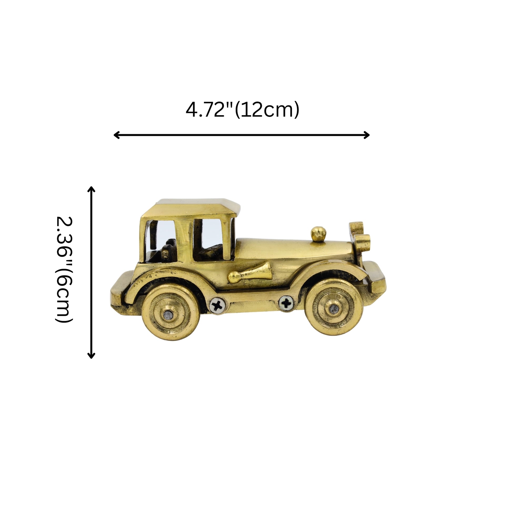 Brass Vintage Motor Car Figurine – Natriel