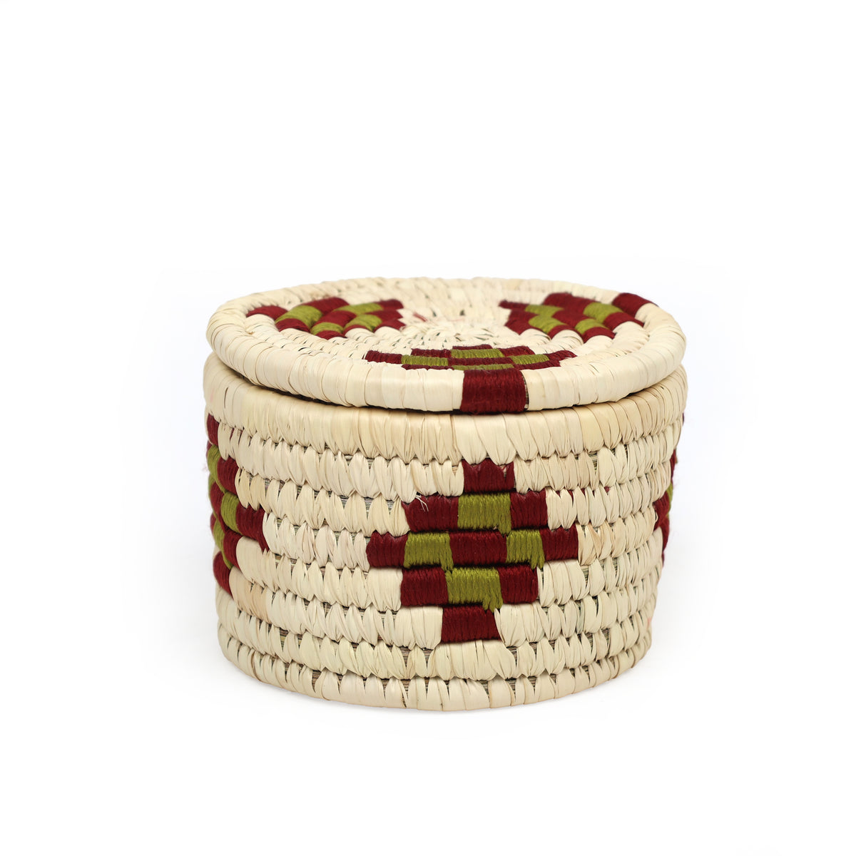 Handcrafted Sabai Grass Storage Box with Lid – Natriel