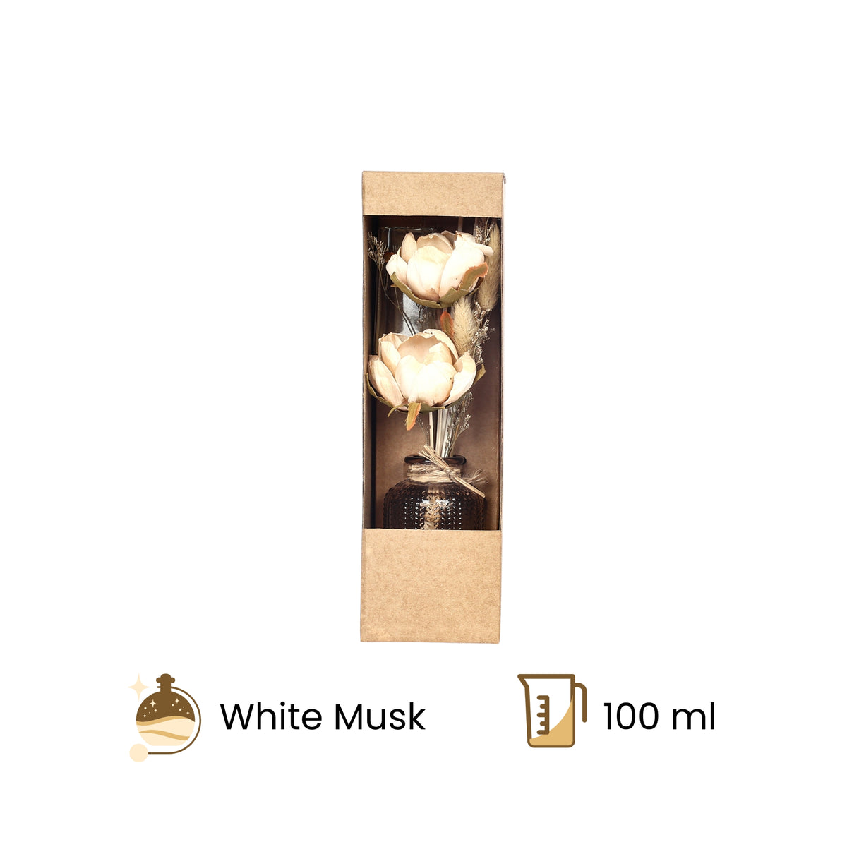 White musk Aroma Reed Diffuser—Cream – Natriel